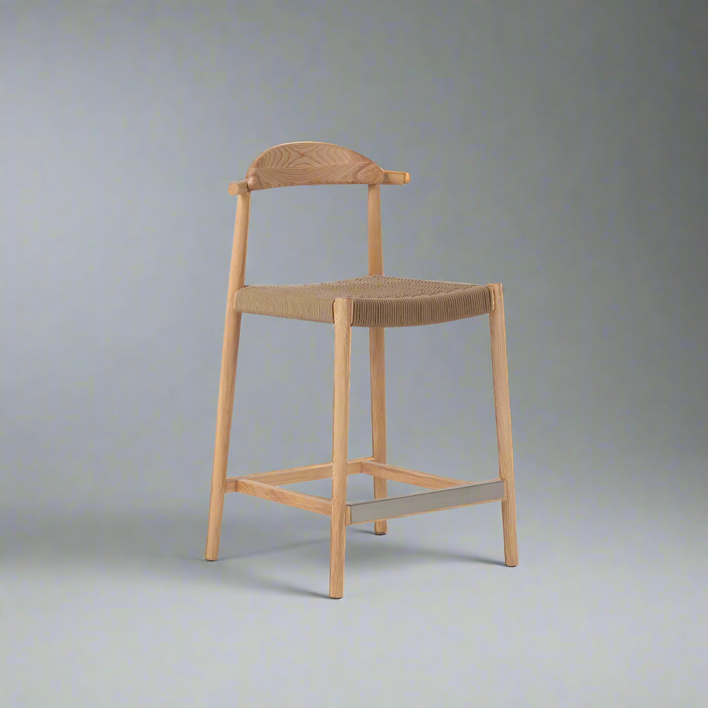 Millie Wood Counter Stool – Abiita