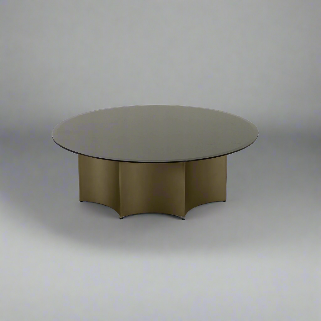 Mabel Wood Large Coffee Table With Glass Top – Abiita