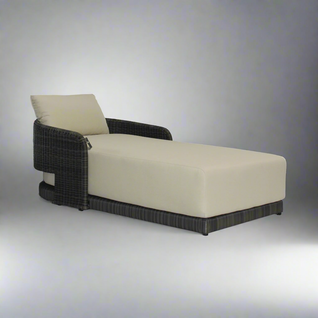 Pure Sun Lounger With 2 Cushions – Abiita